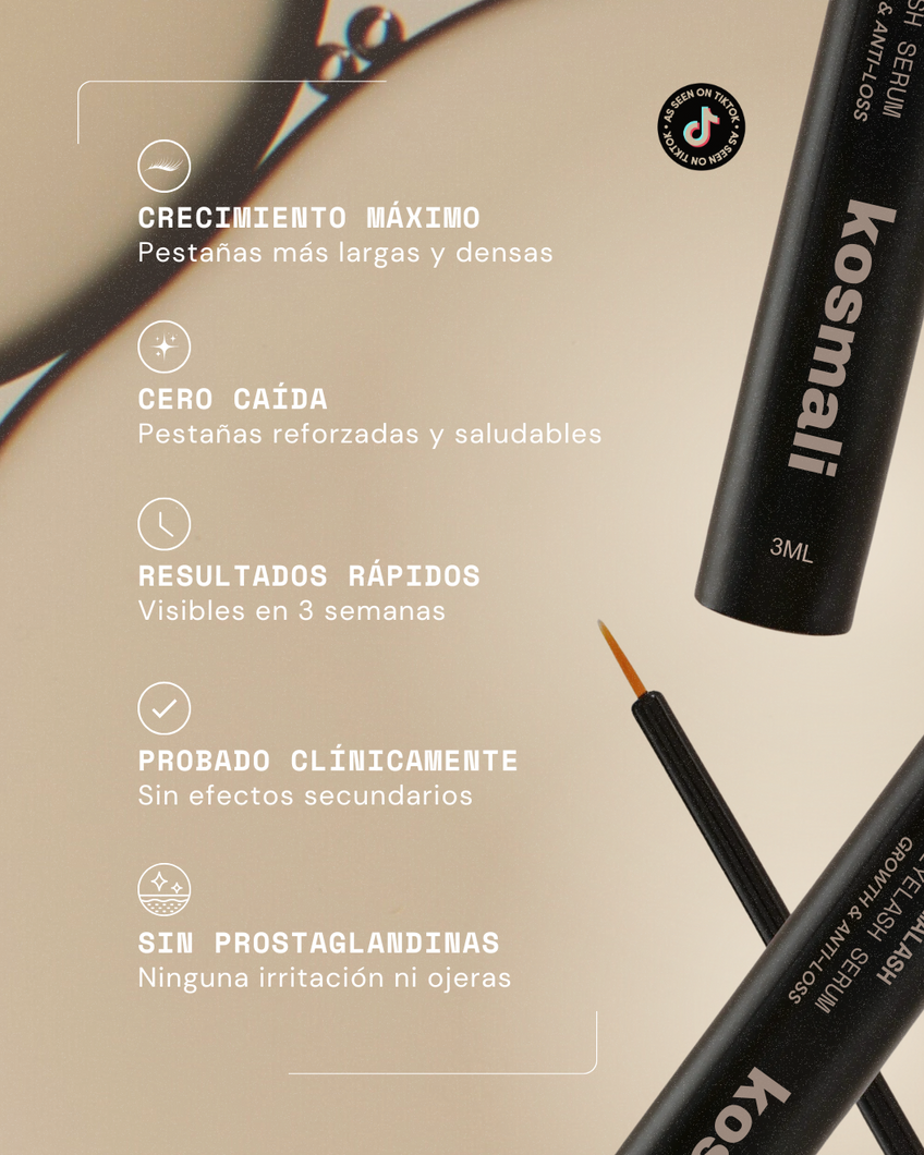 KosmaLash® | Sérum Crecimiento & Anticaída – kosmali